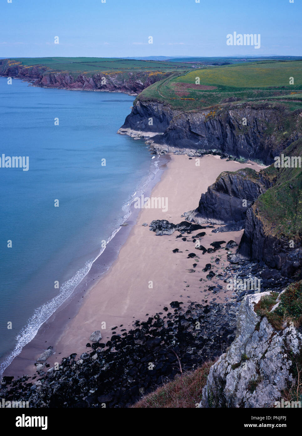 Welsh coastal features hi-res stock photography and images - Alamy