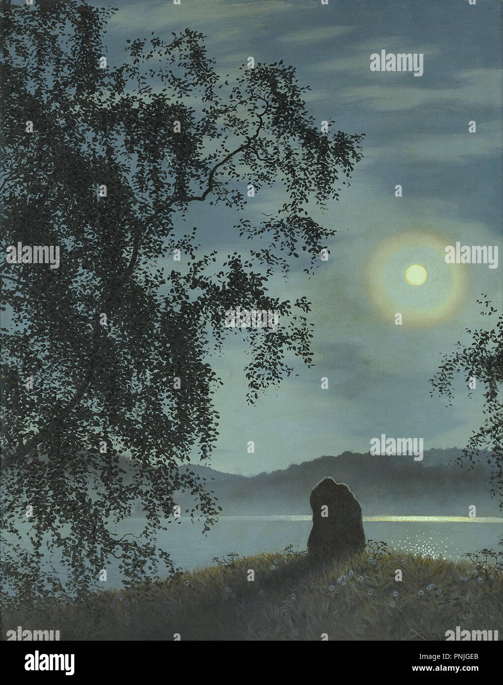 Fjaestad Gustaf - Mansken over Racken Stock Photo - Alamy