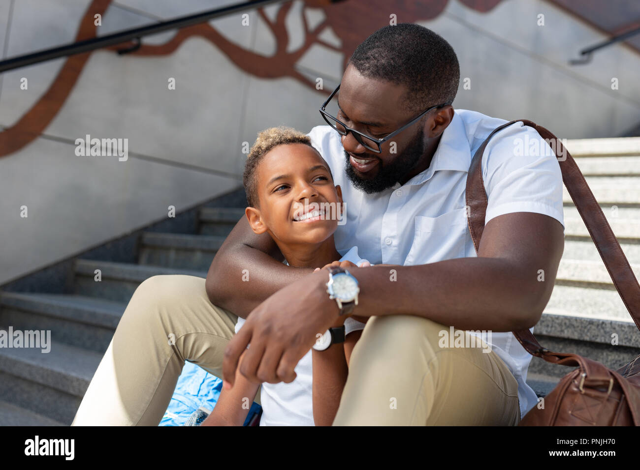 Children delighted hi-res stock photography and images - Alamy