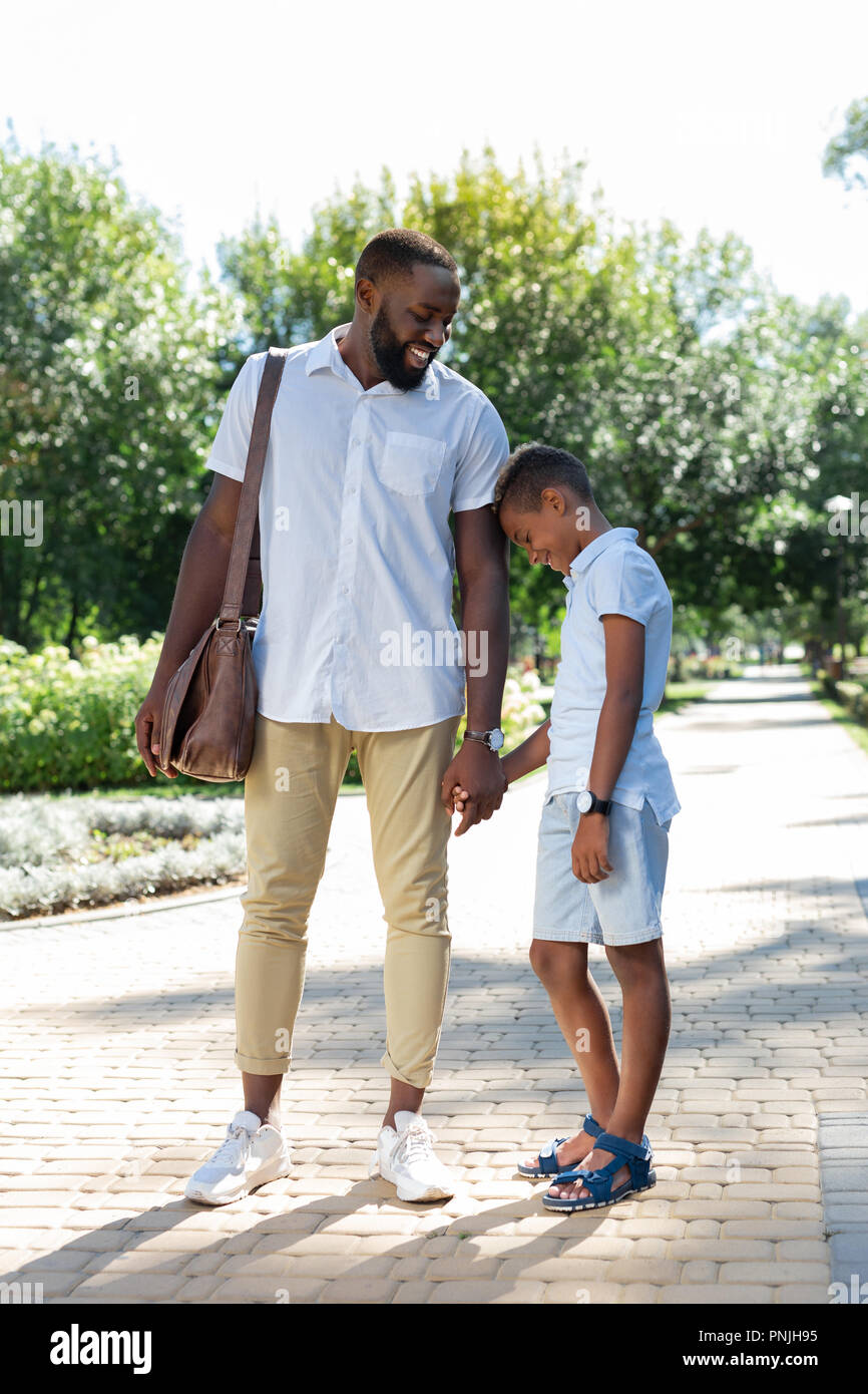 Walk with his family hi-res stock photography and images - Alamy