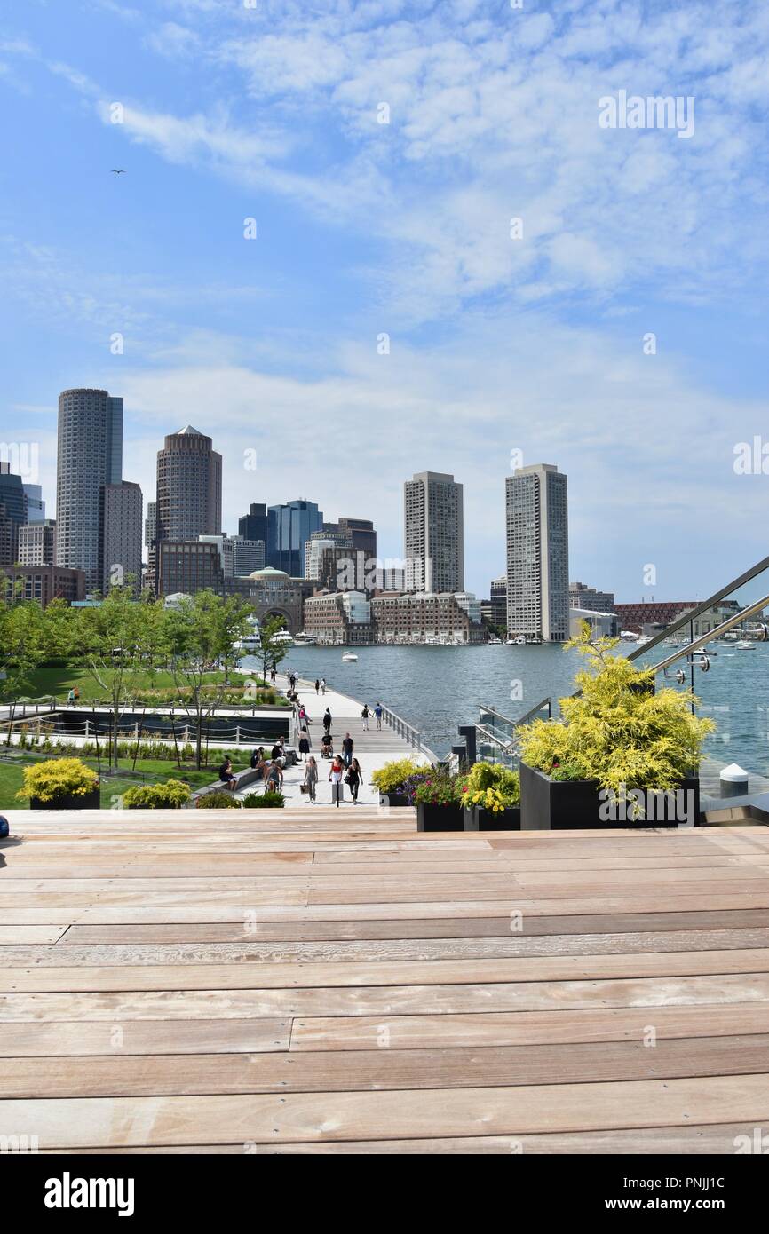 The South Boston Seaport and Innovation District, Boston, Massachusetts ...