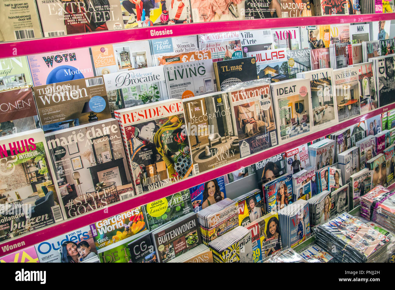 Time magazines display hi-res stock photography and images - Alamy