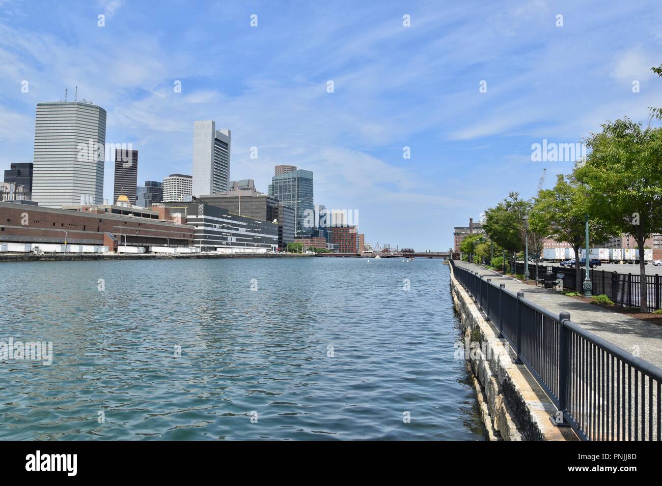 Boston's Fort Point Channel links downtown to the Seaport and South ...