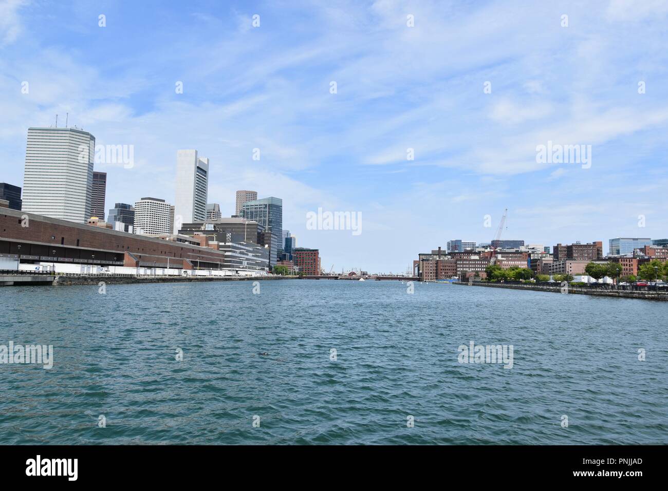 Boston's Fort Point Channel links downtown to the Seaport and South ...