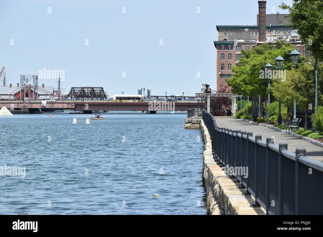 Boston's Fort Point Channel links downtown to the Seaport and South ...