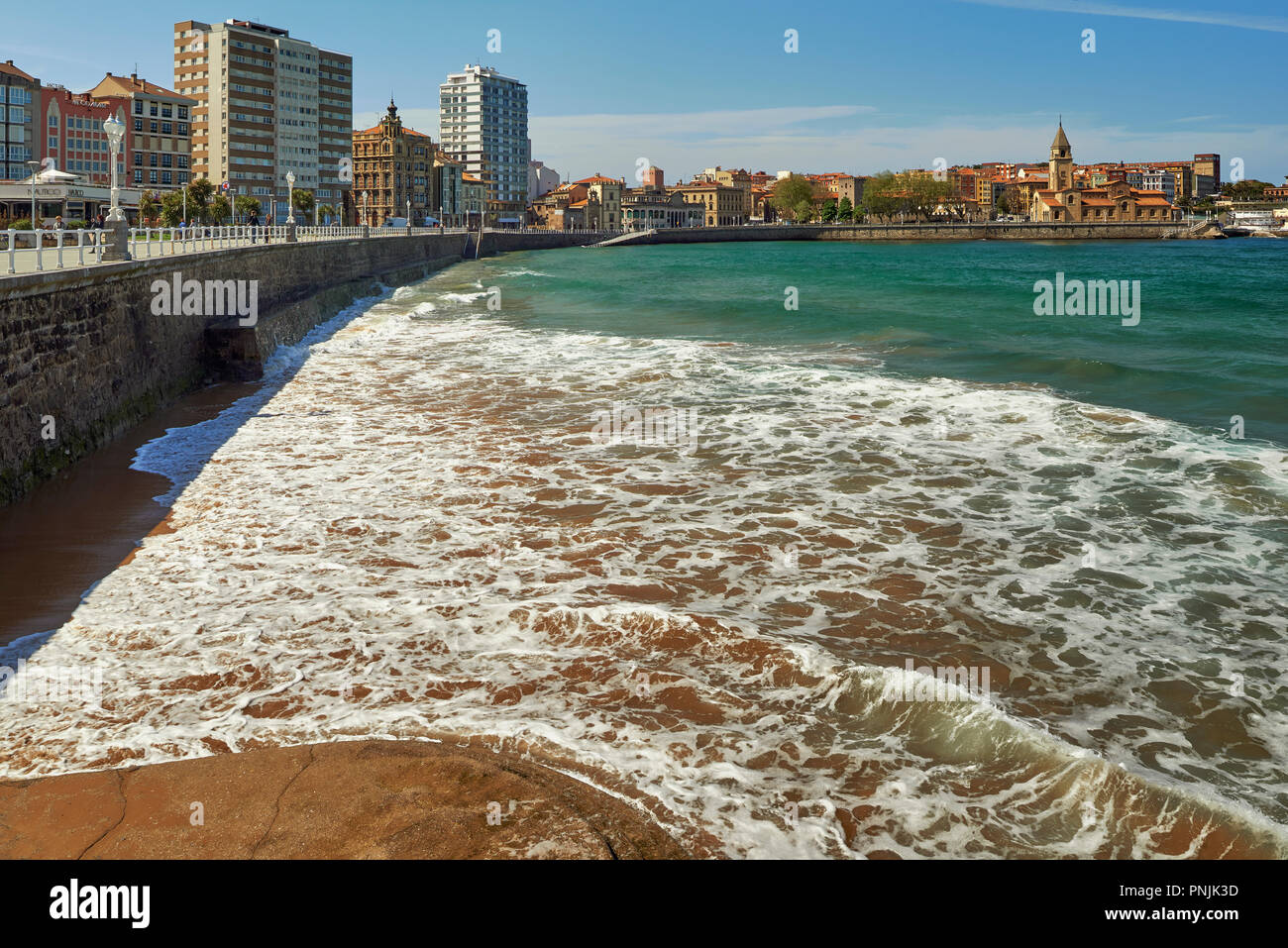 Gijon seafront hi-res stock photography and images - Alamy