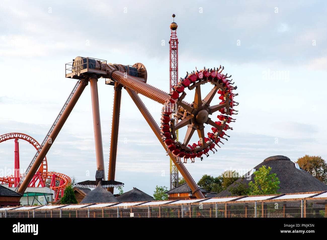 Spinning Coaster Ride