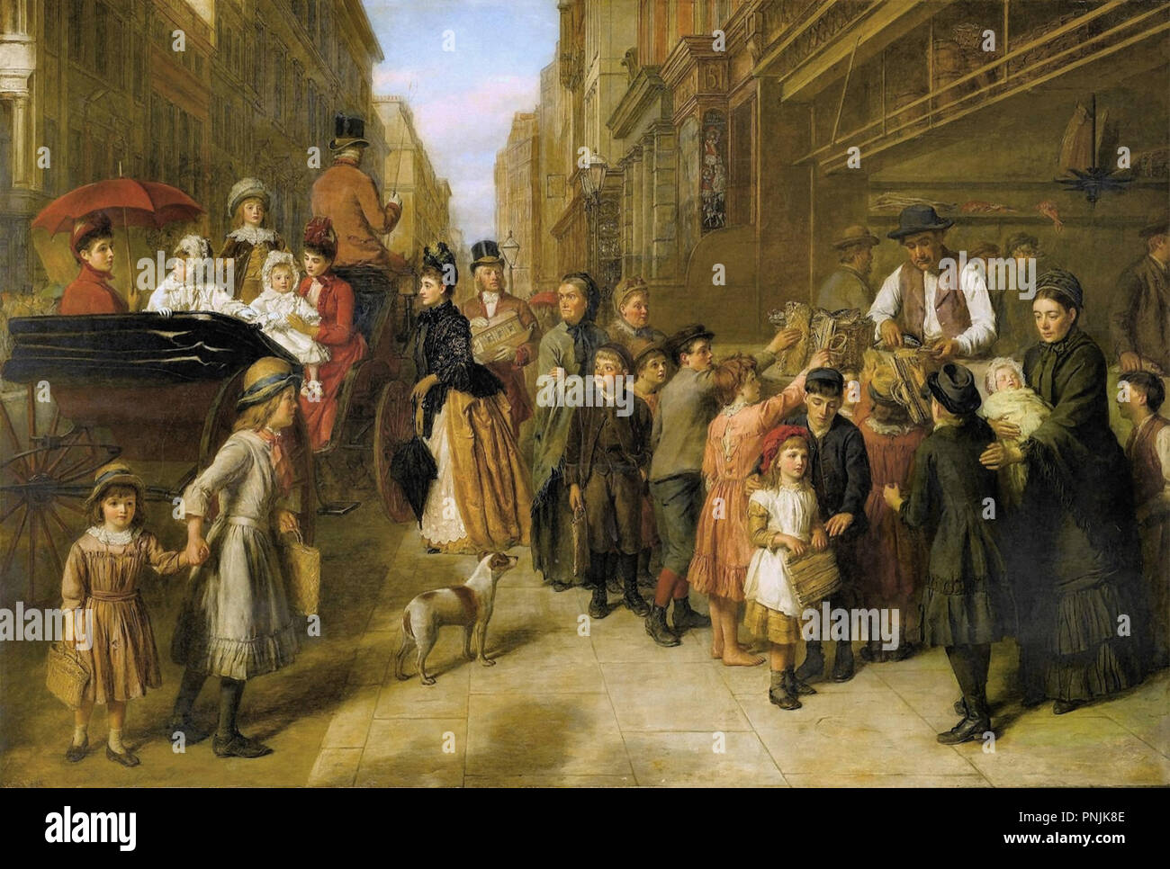 William powell frith poverty and wealth hi-res stock photography and ...