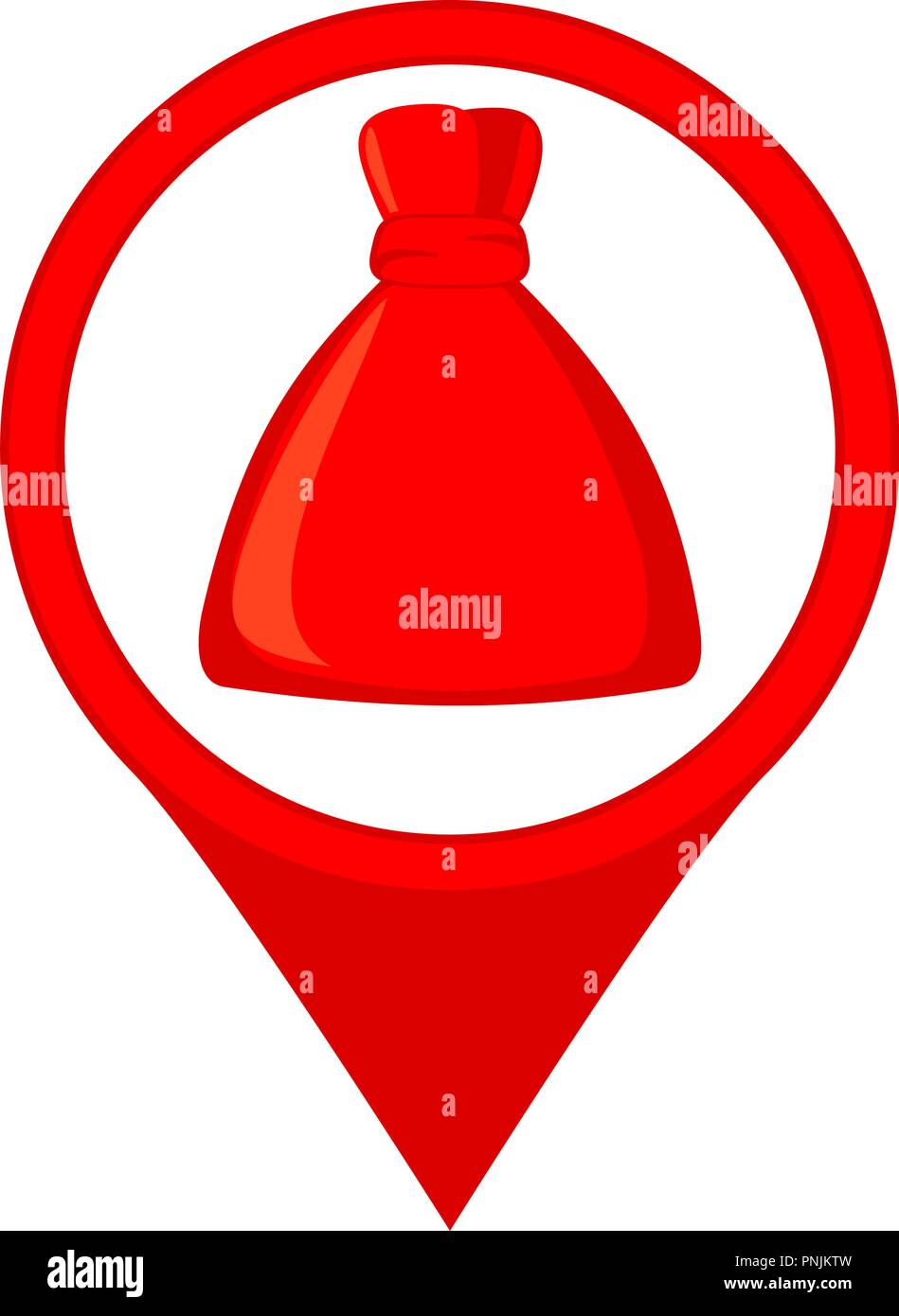 Colorful cartoon xmas presents location marker Stock Vector Image & Art ...