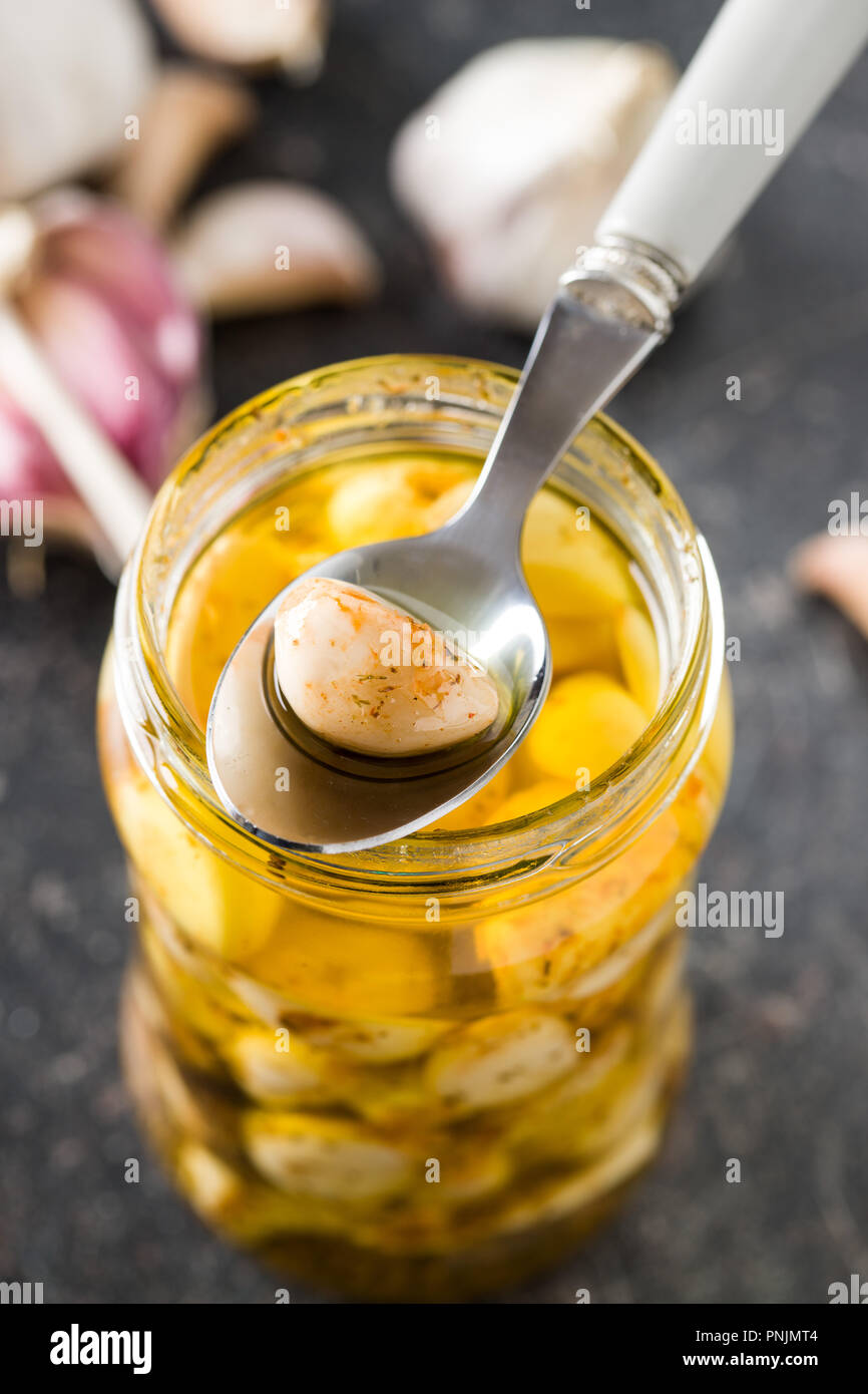 Garlic Pickle High Resolution Stock Photography and Images - Alamy