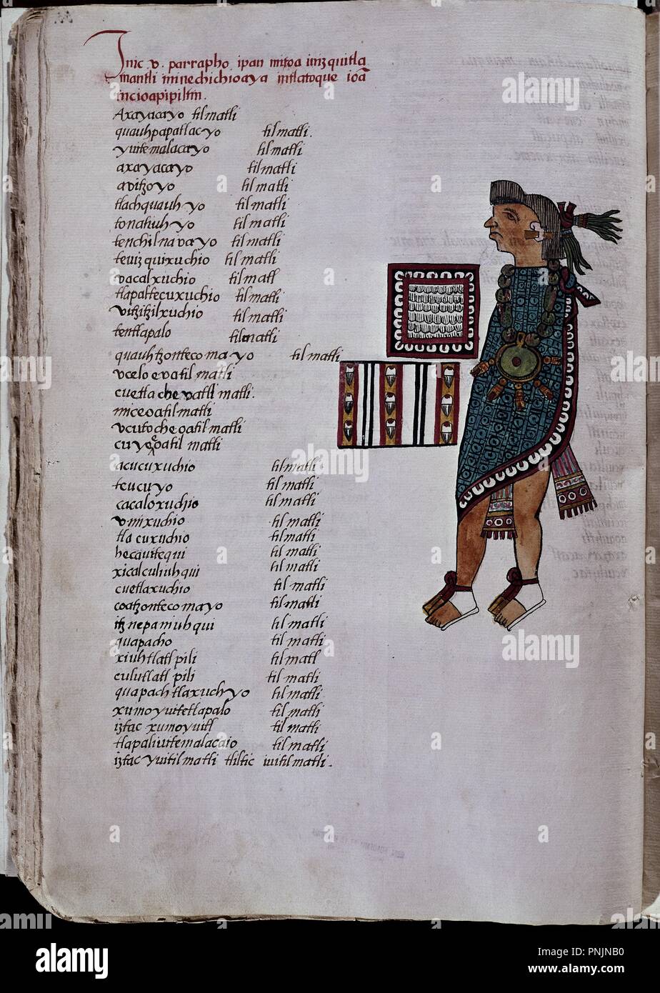 GENEALOGIA DE LOS REYES AZTECAS DESDE ACAMAPICH HASTA AXAYACAT - SIGLO ...