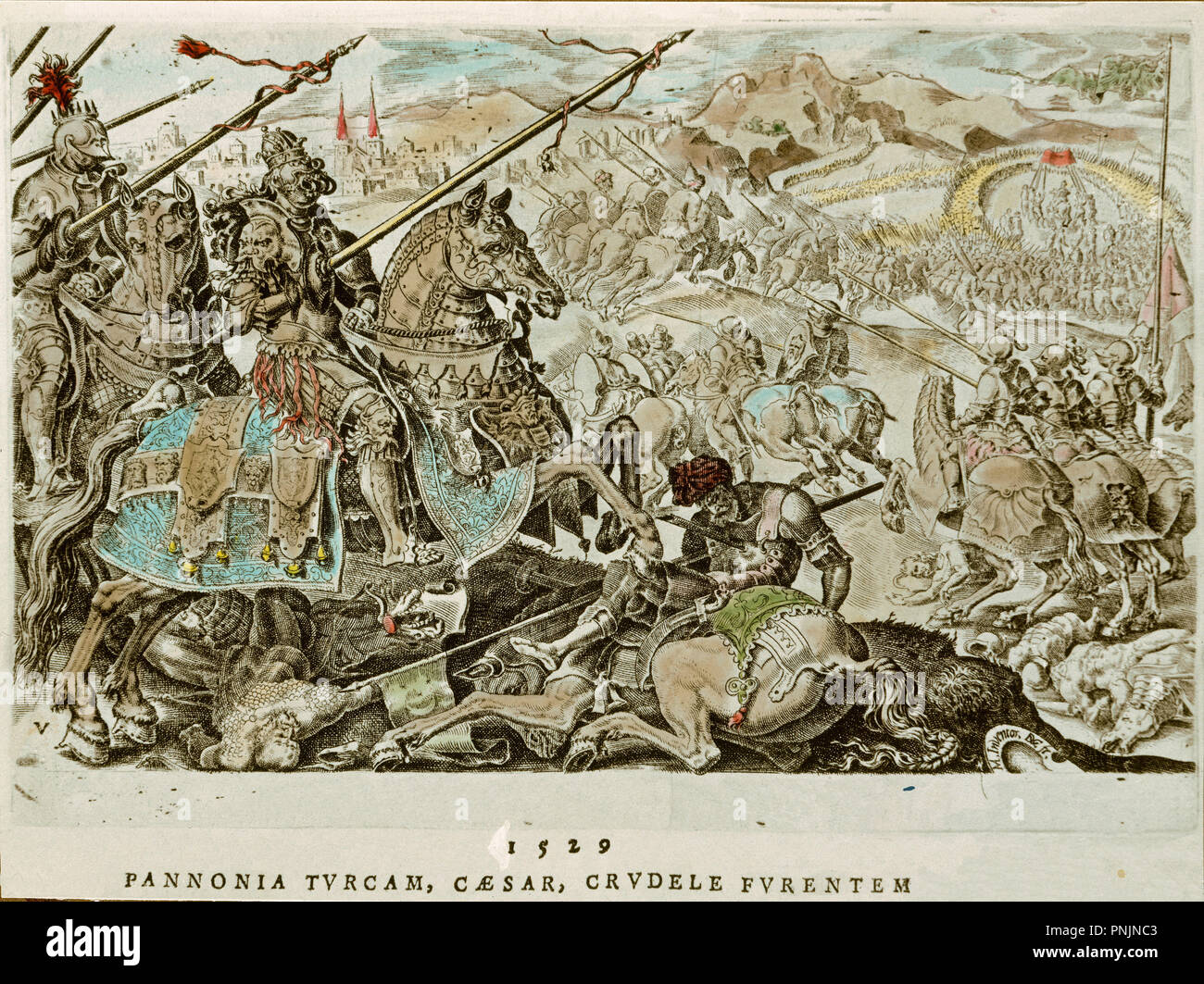 VICTORIAS CARLOS V-CARLOS V LIBERA VIENA 1532-(RETIRADA DE TURCOS ...