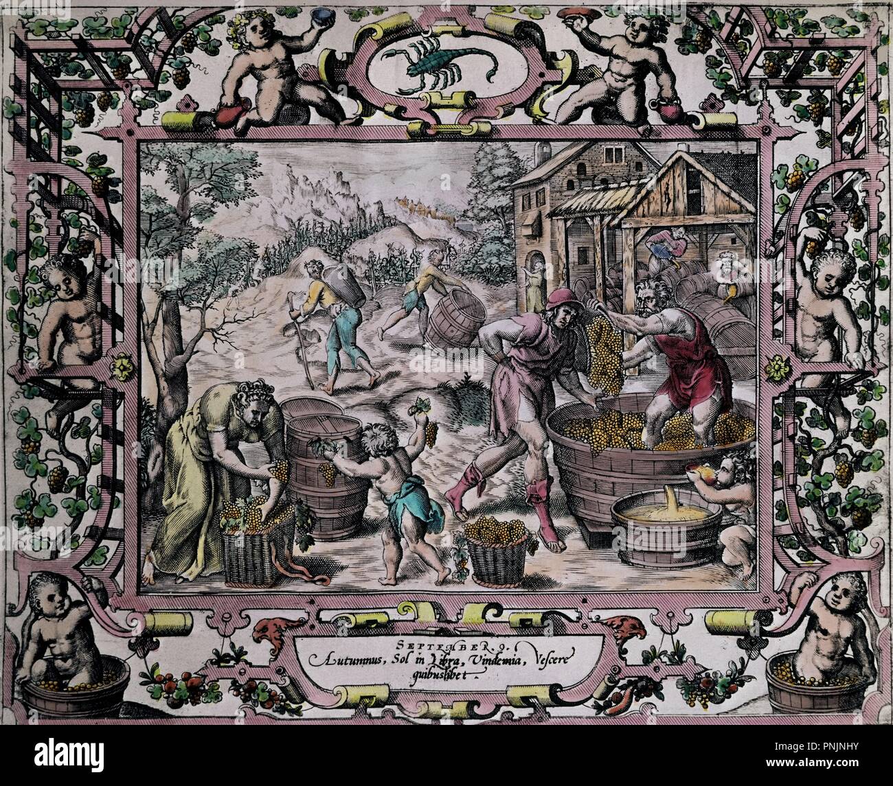 Vendimia grabado hi-res stock photography and images - Alamy