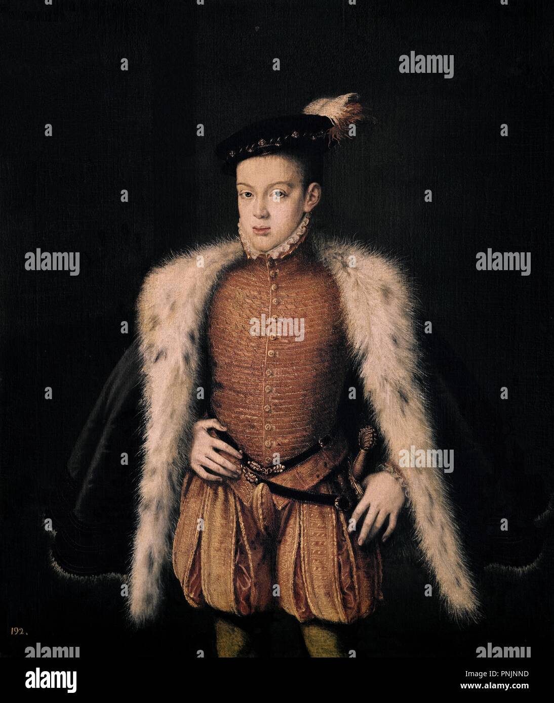 Prince Don Carlos of Austria, son of Philip II - 1555/59 - 109x95 cm ...