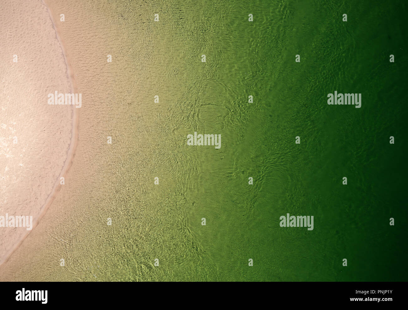 textured green water pattern of Colorado River from bridge Stock Photo ...