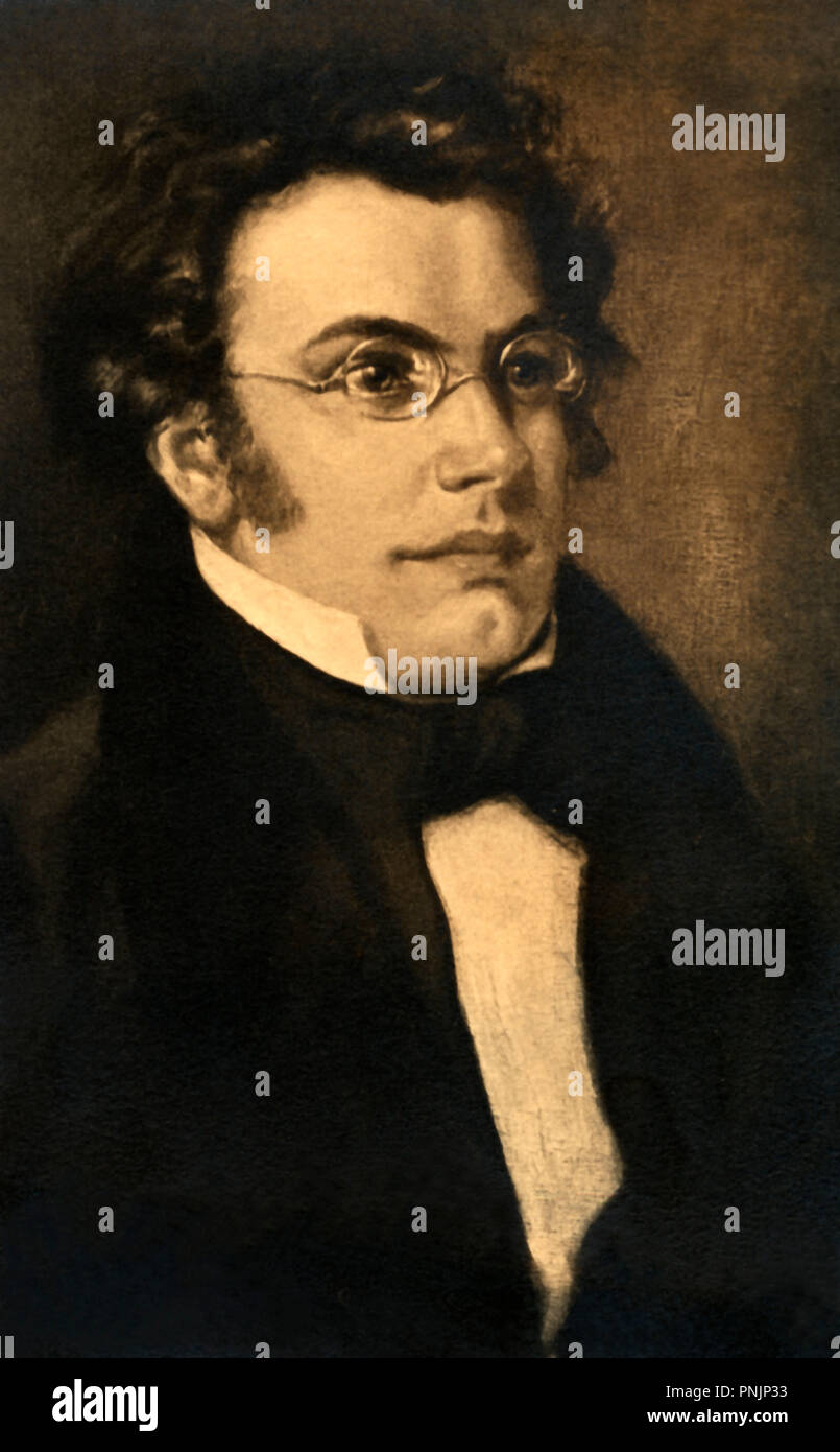 Franz Schubert (Viena, 1797-1828). Compositor austríaco de música ...