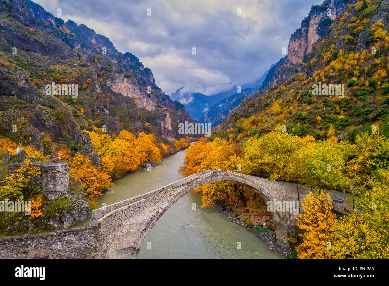 Konitsa bridge hi-res stock photography and images - Alamy