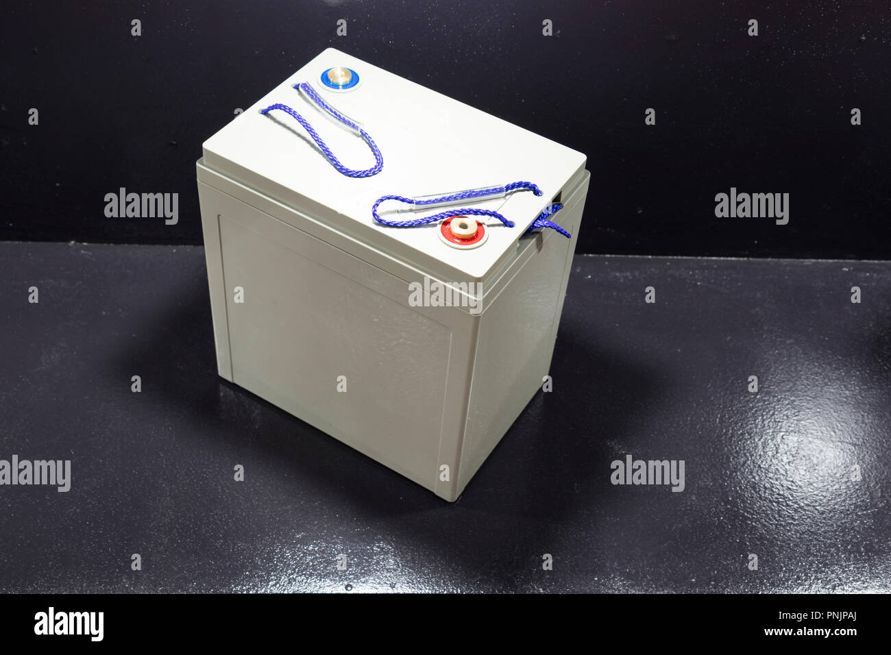 Close up industrial battery . shown in shelf Stock Photo - Alamy