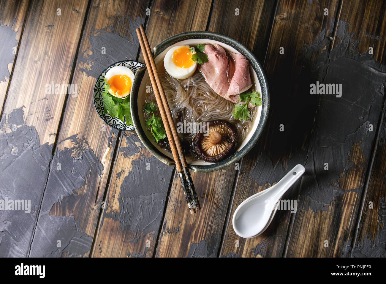Japanese Noodle Soup Stock Photo - Alamy