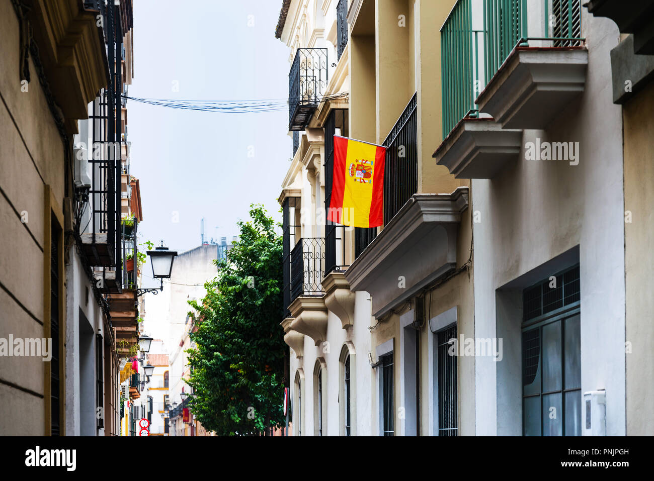 Flag of sevilla hi-res stock photography and images - Alamy
