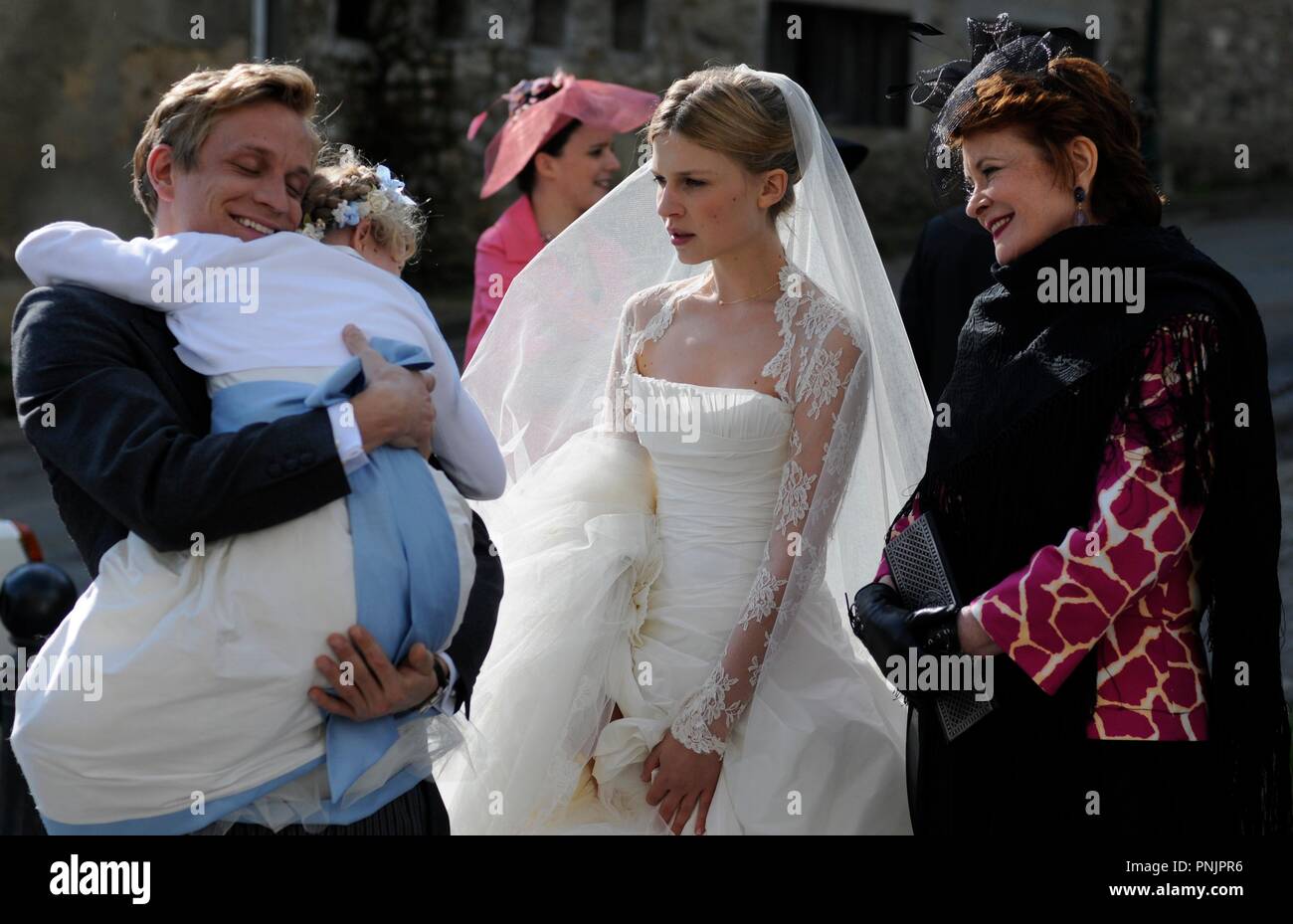 Clemence Poesy Harry Potter Wedding