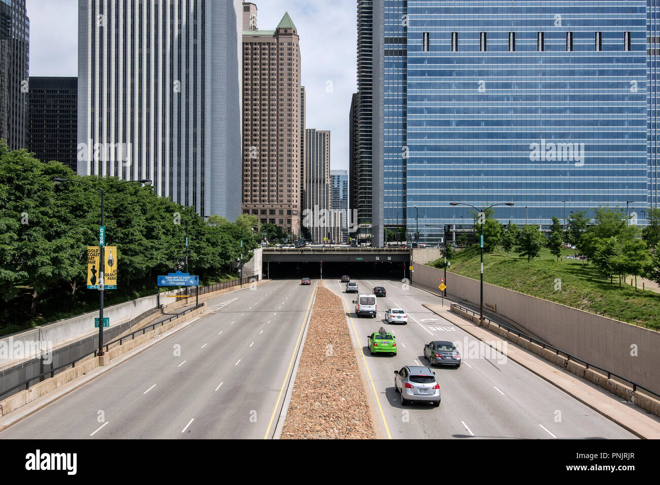 Columbus drive hi-res stock photography and images - Alamy