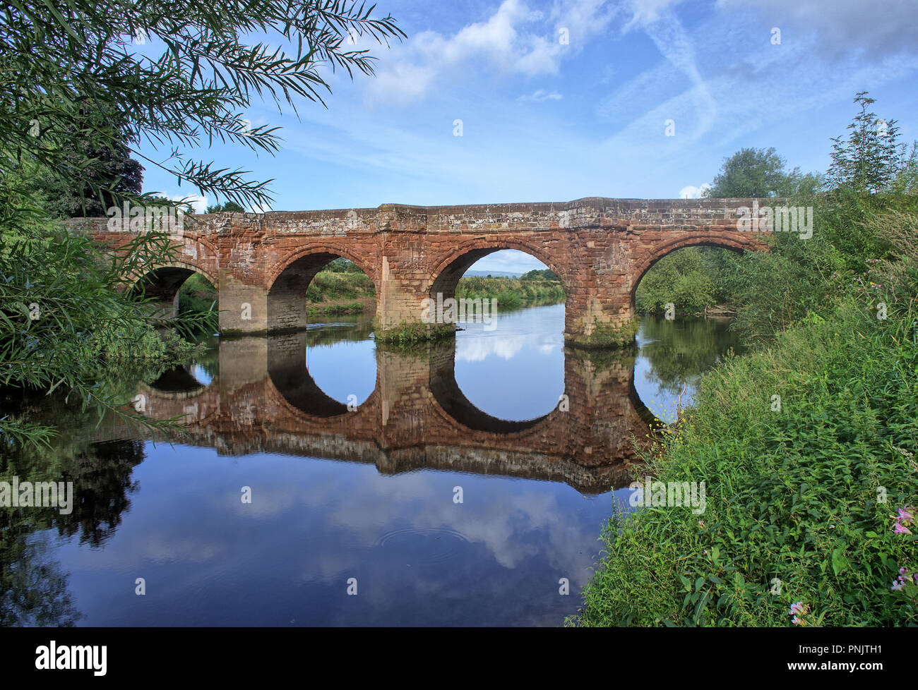 Farndon bridge hi-res stock photography and images - Alamy