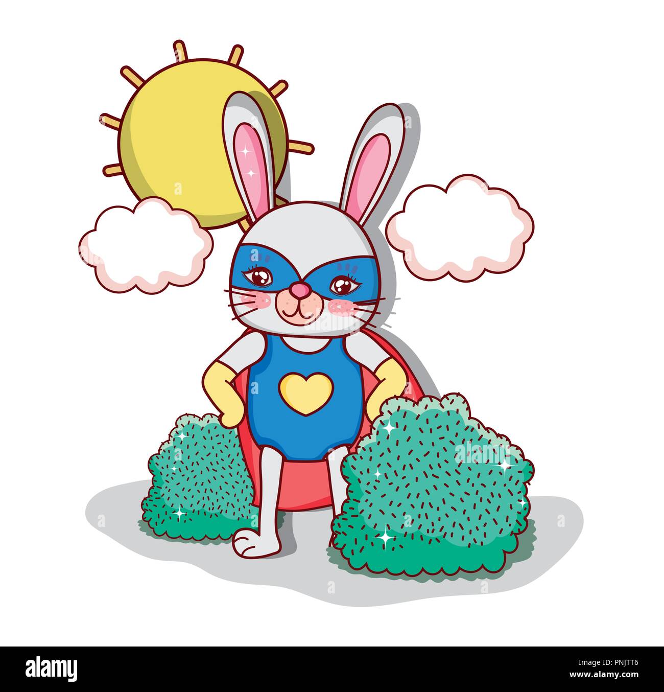 Superhero animal cartoon Stock Vector Image & Art - Alamy