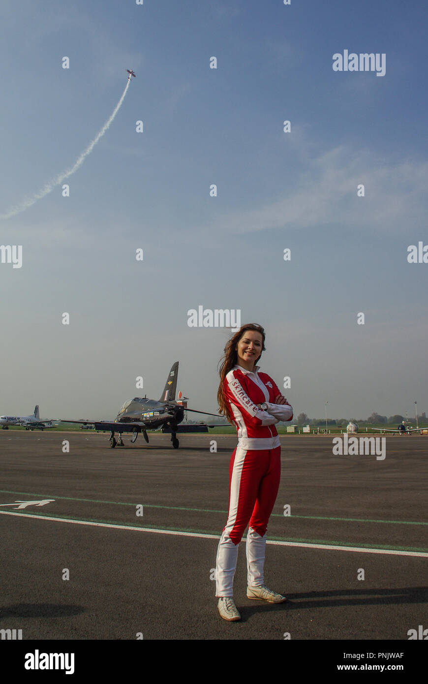 Promoting Southend Airshow. Guinot sponsored Aerosuperbatics ...