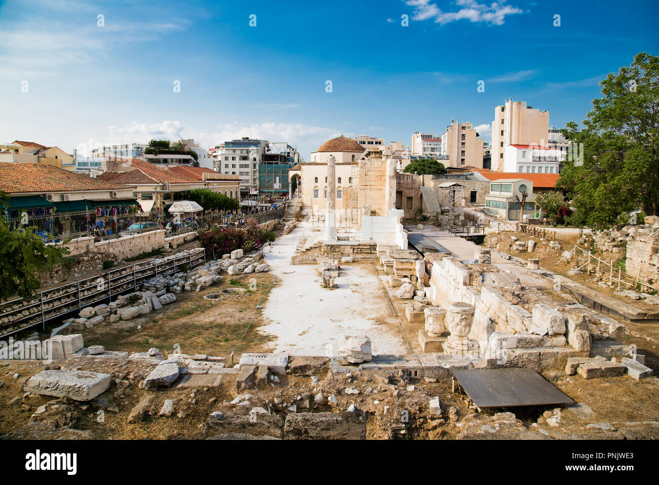 Hadrian's Library was created by Roman Emperor Hadrian on the north ...