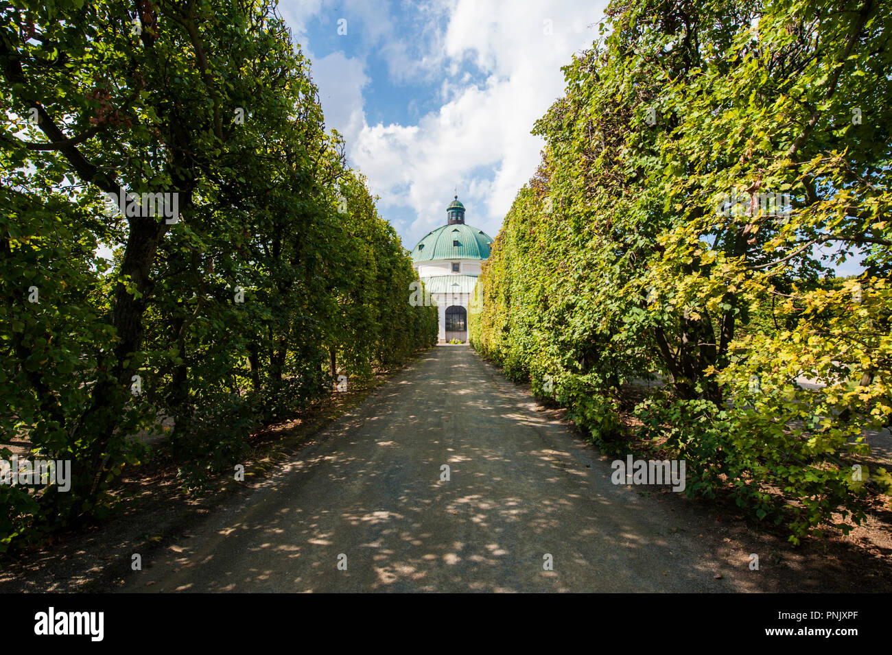 The Pleasure Gardens of Kromeriz in Moravia, Czechia Stock Photo - Alamy