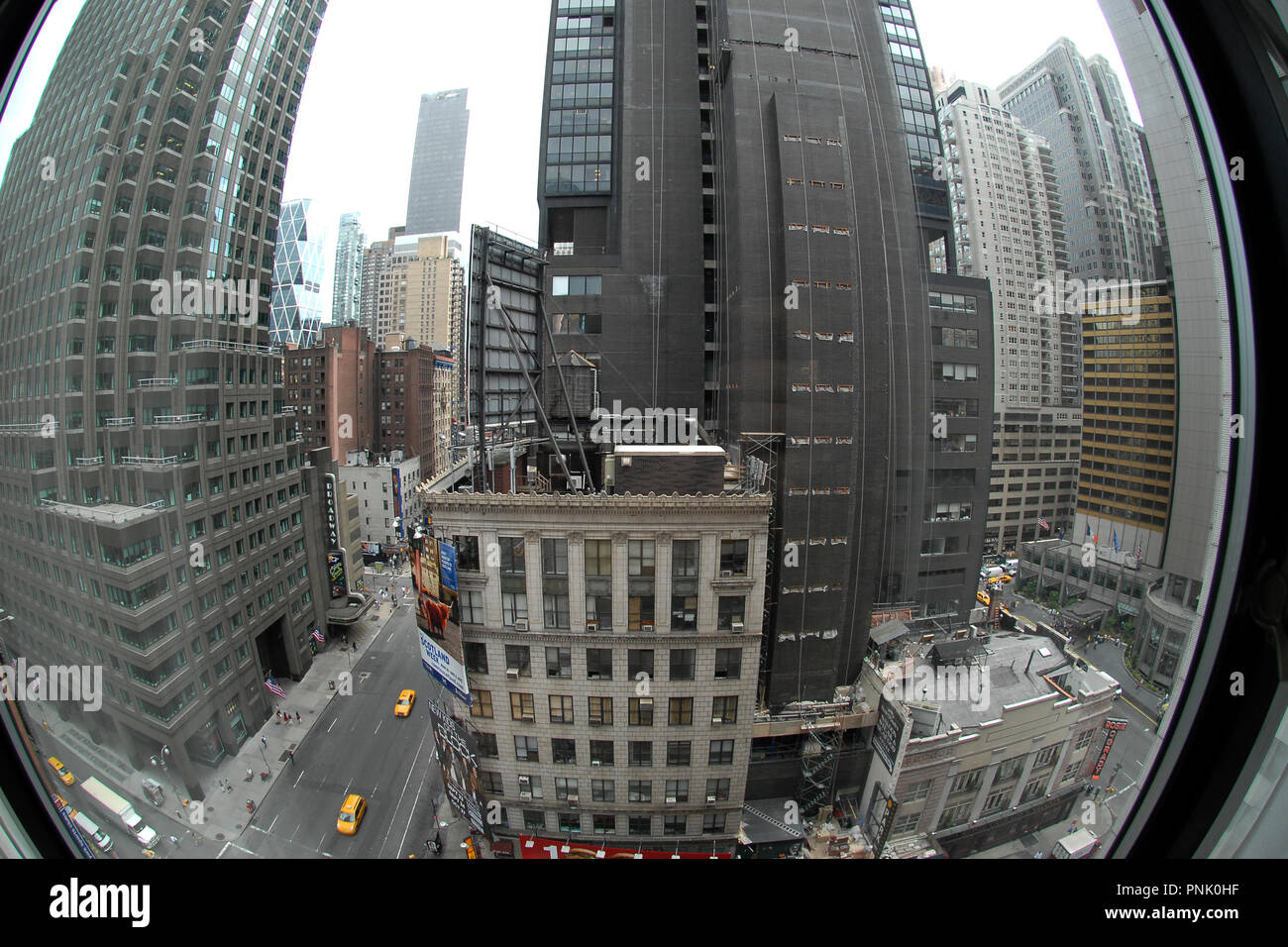 Fish eye view street hi-res stock photography and images - Alamy