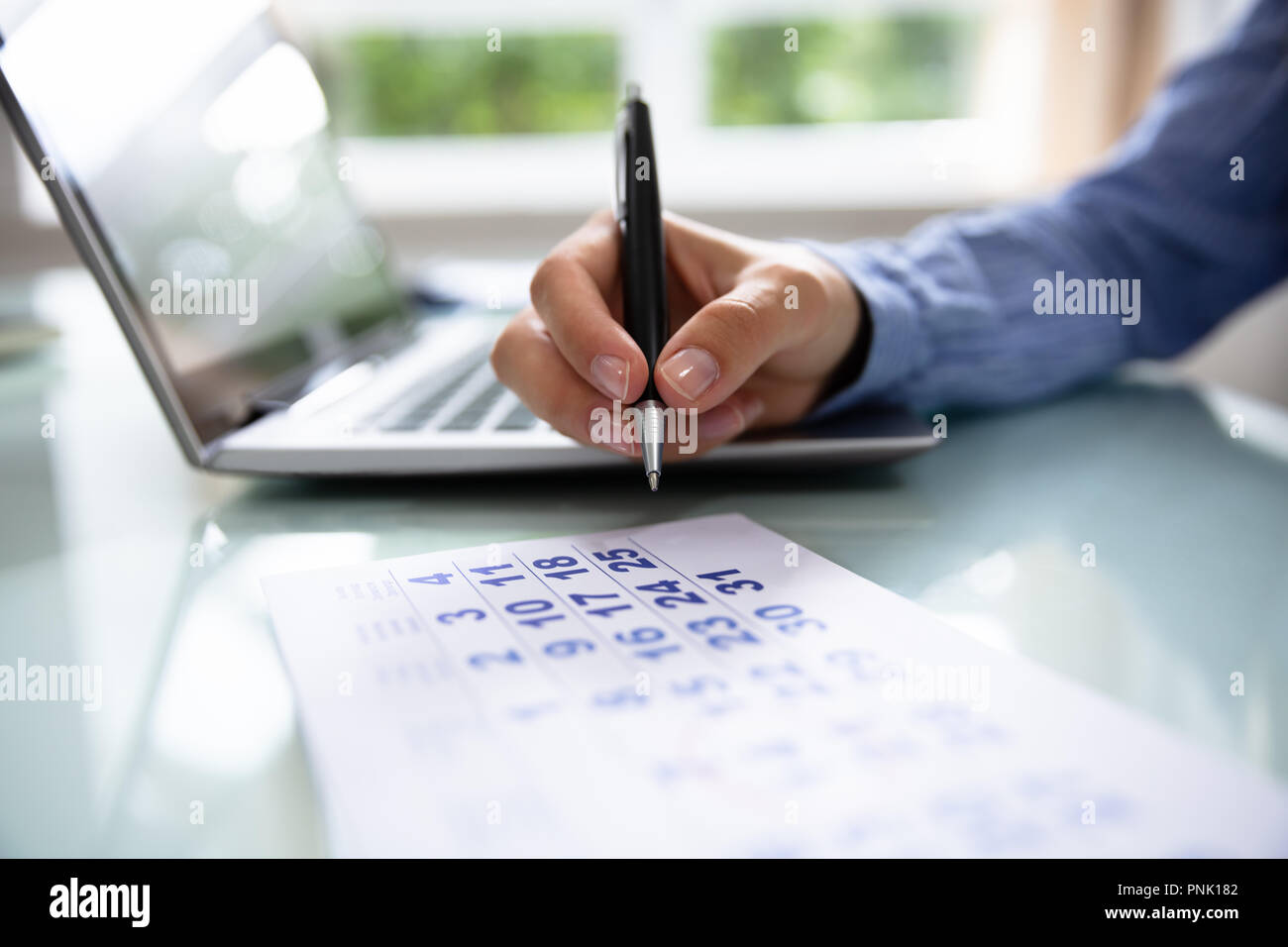 Meeting appointment marking calendar hi-res stock photography and ...
