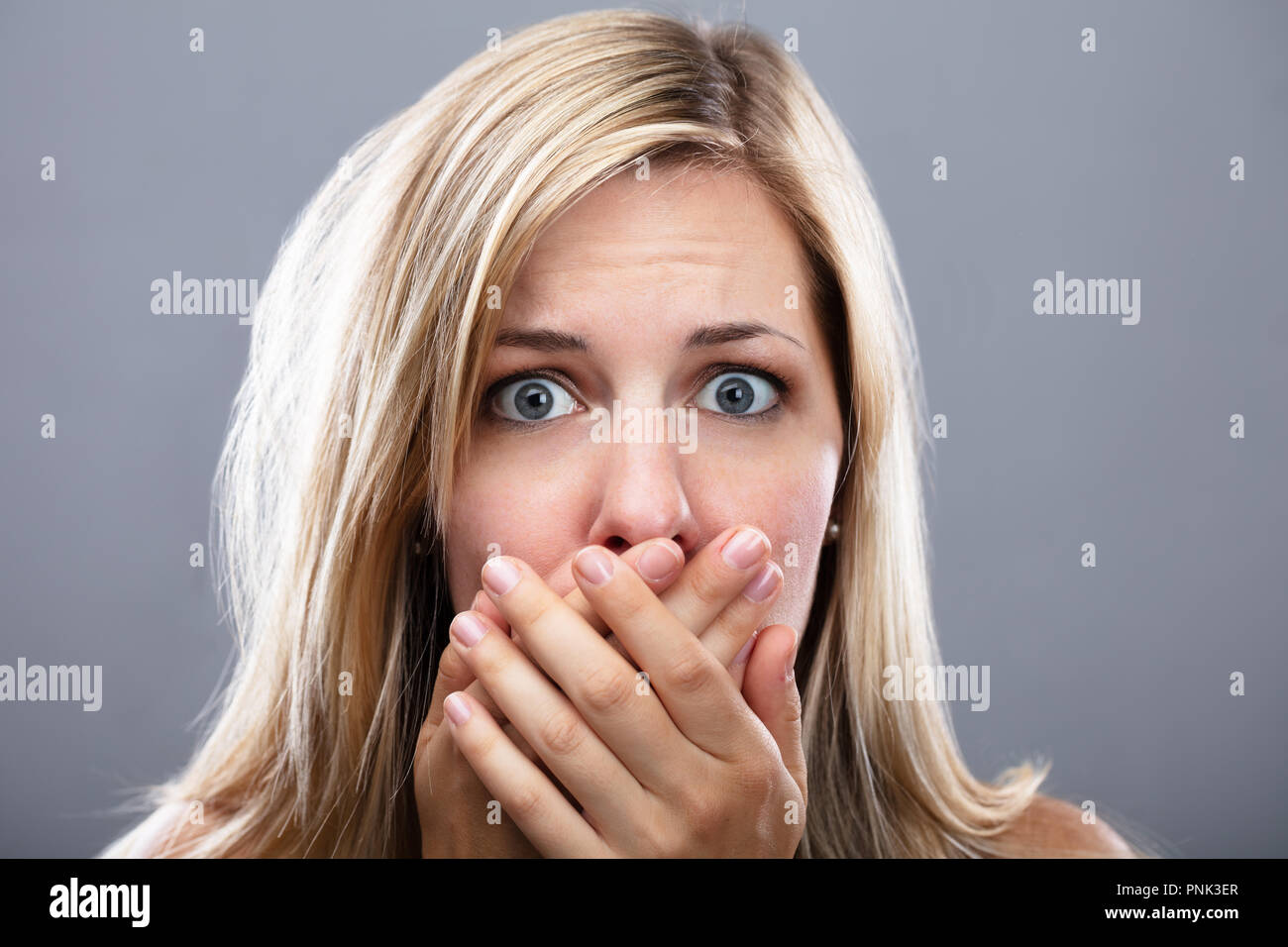 Horrified look hi-res stock photography and images - Alamy