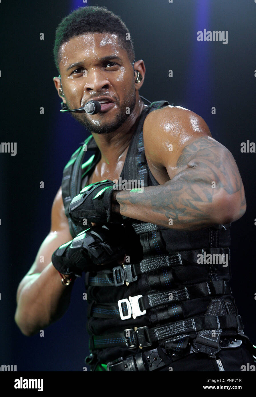 Usher performs in concert on New Year's Eve at the American Airlines ...