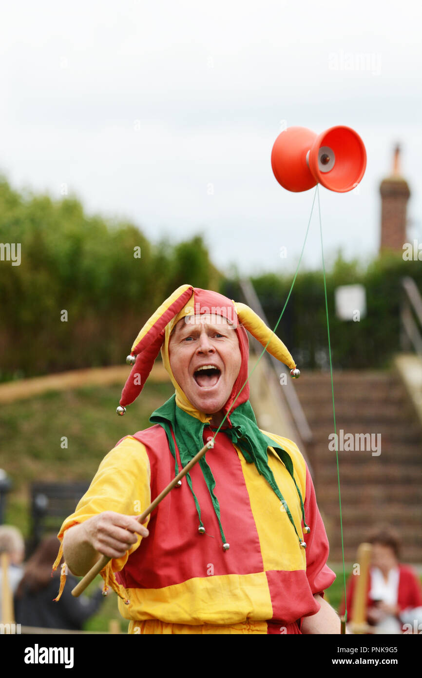 Medieval jester castle hi-res stock photography and images - Alamy