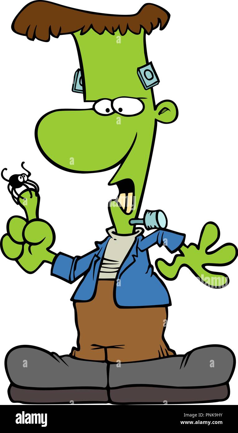 Frankenstein Monster Cartoon High Resolution Stock Photography and ...
