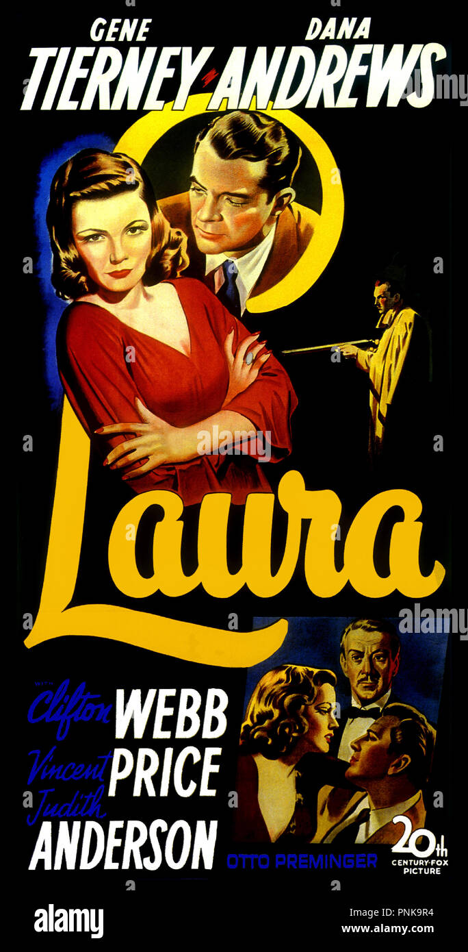 Otto Preminger Laura Stock Photos & Otto Preminger Laura Stock Images ...