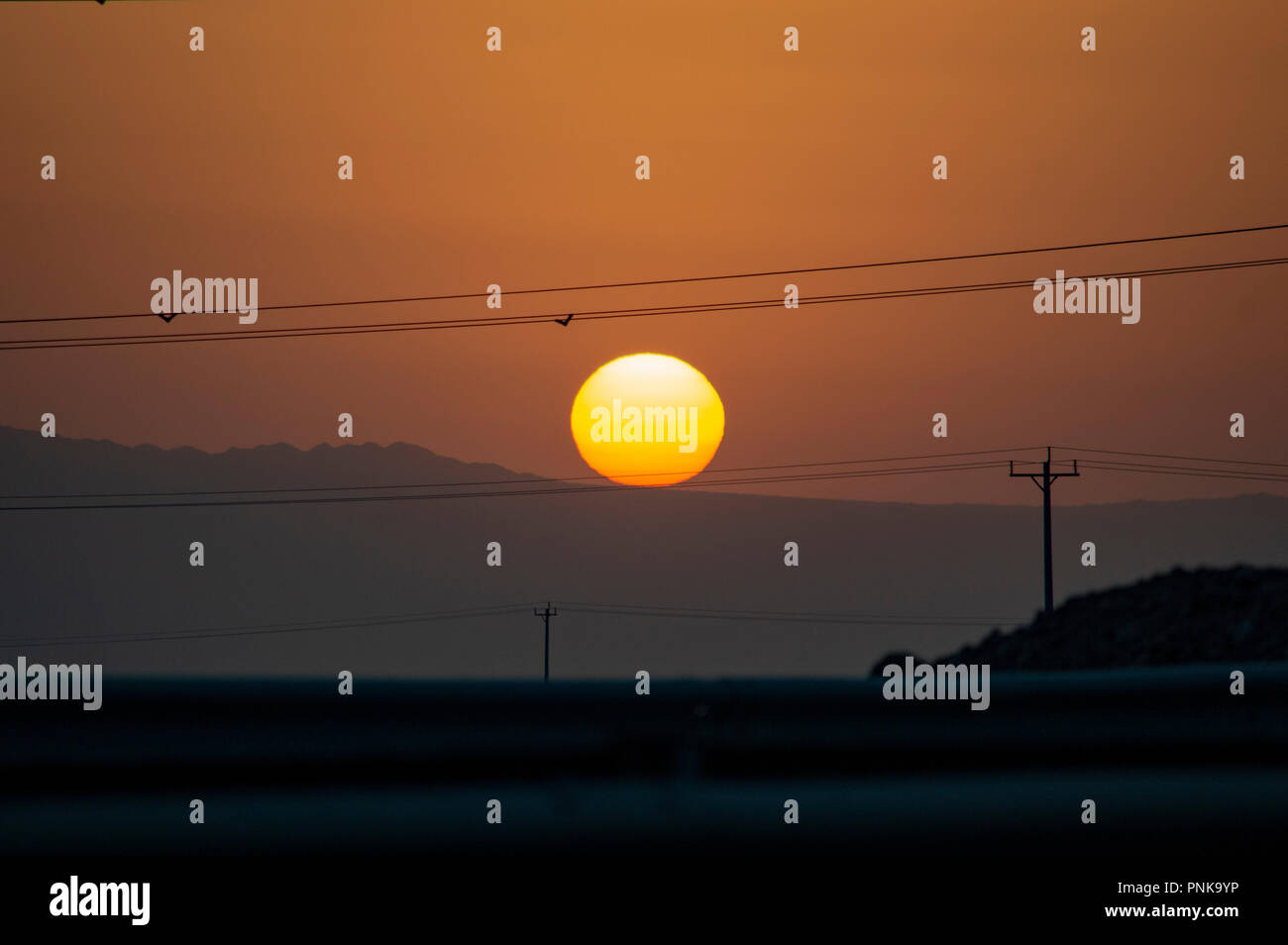 Sunrise in Iran Stock Photo - Alamy