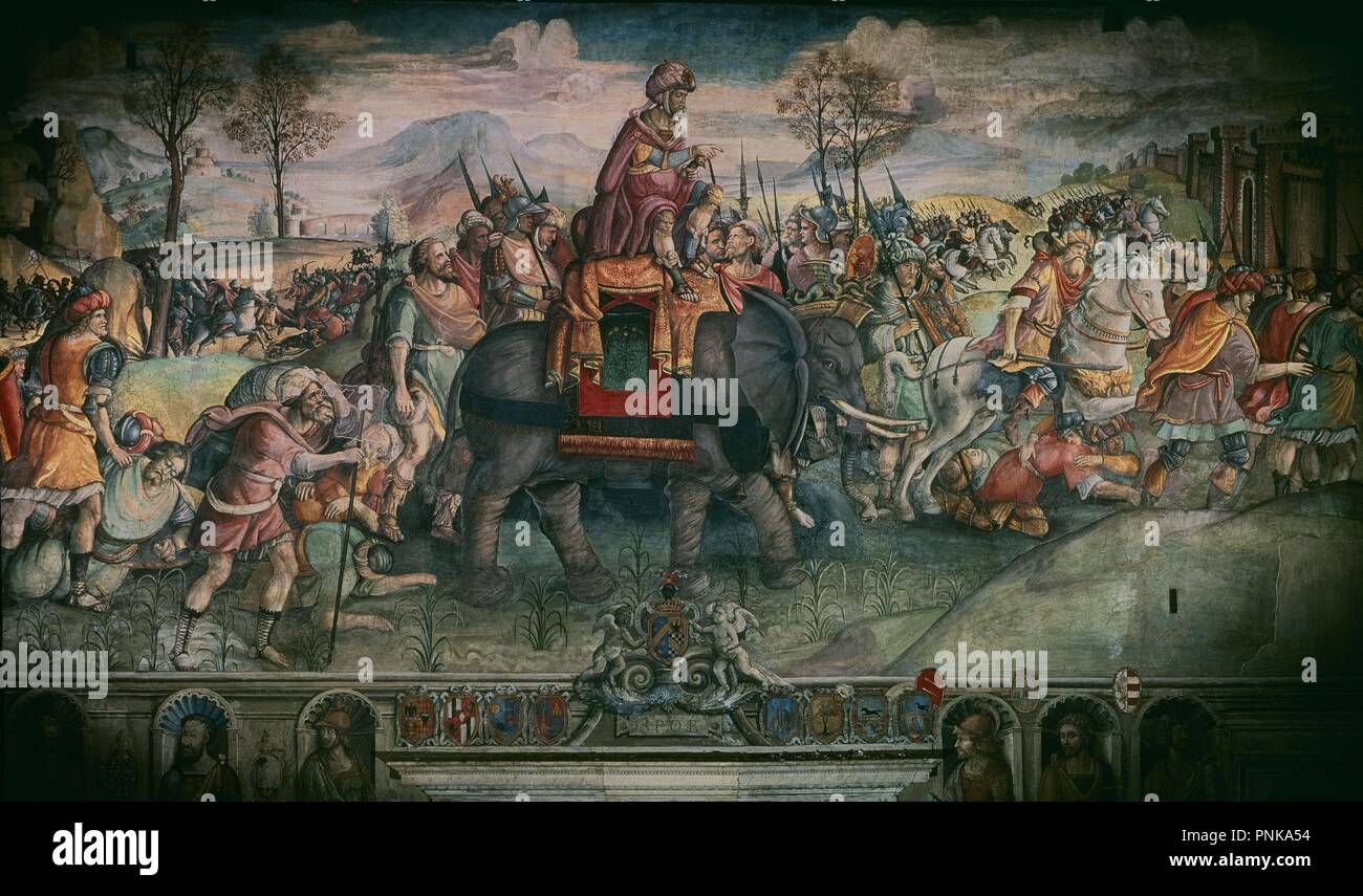 Hannibal Crossing The Alps High Resolution Stock Photography and Images ...