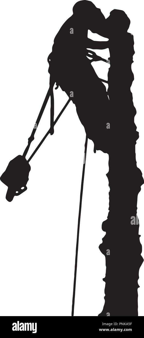 Tree surgeon Stock Vector Images - Alamy