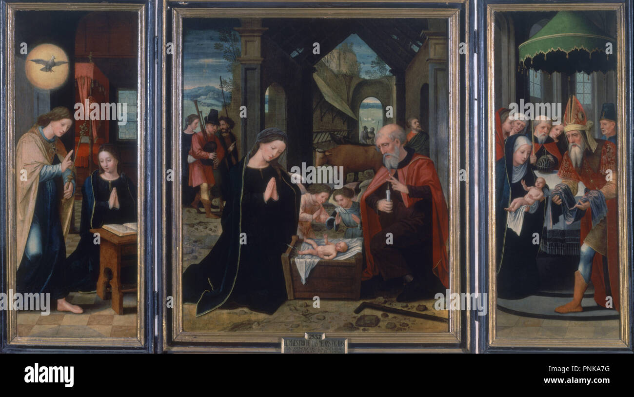 Pintura de la natividad de jesus hi-res stock photography and images ...