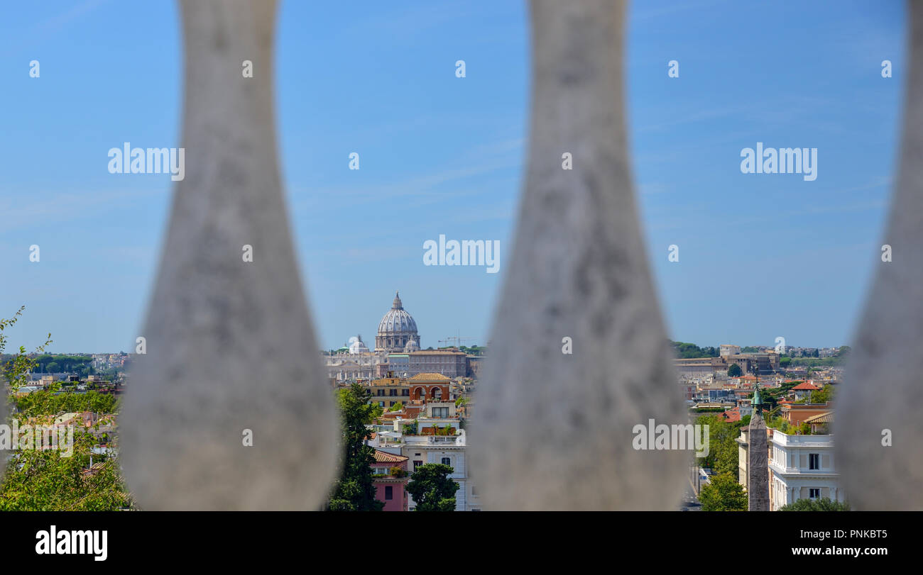 Pincio terrace architecture hi-res stock photography and images - Alamy