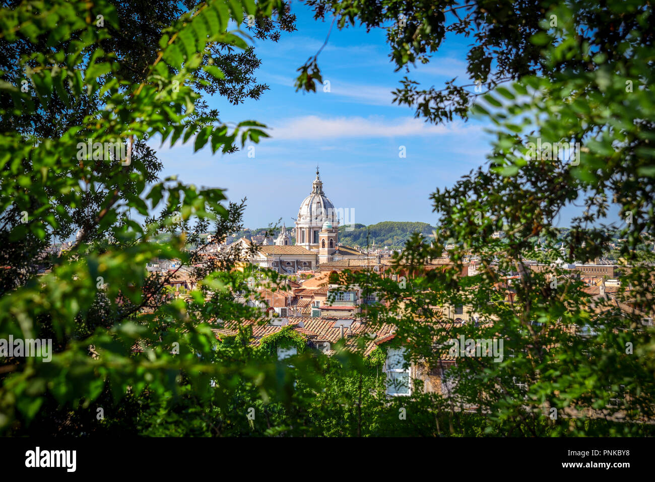 Pincio terrace architecture hi-res stock photography and images - Alamy