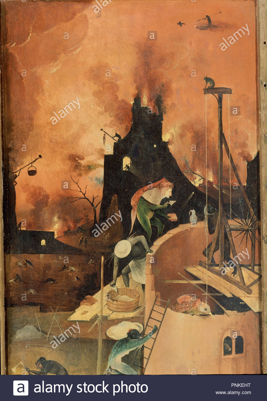 Hieronymus Bosch Hell Painting Stock Photos & Hieronymus Bosch Hell ...