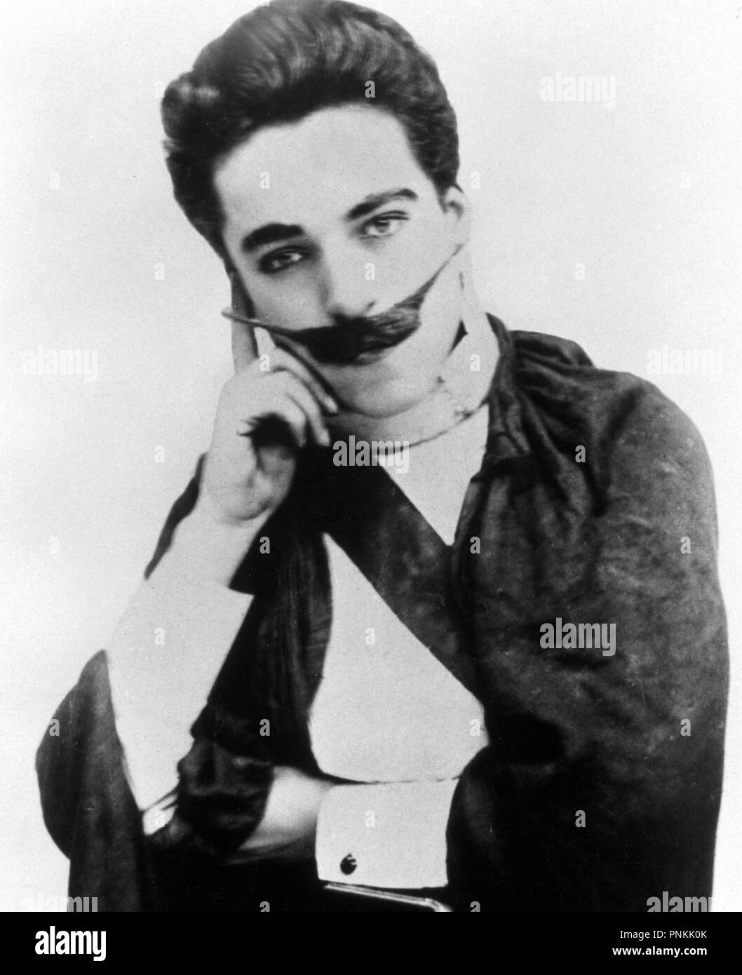 Charlie chaplin moustache hi-res stock photography and images - Alamy