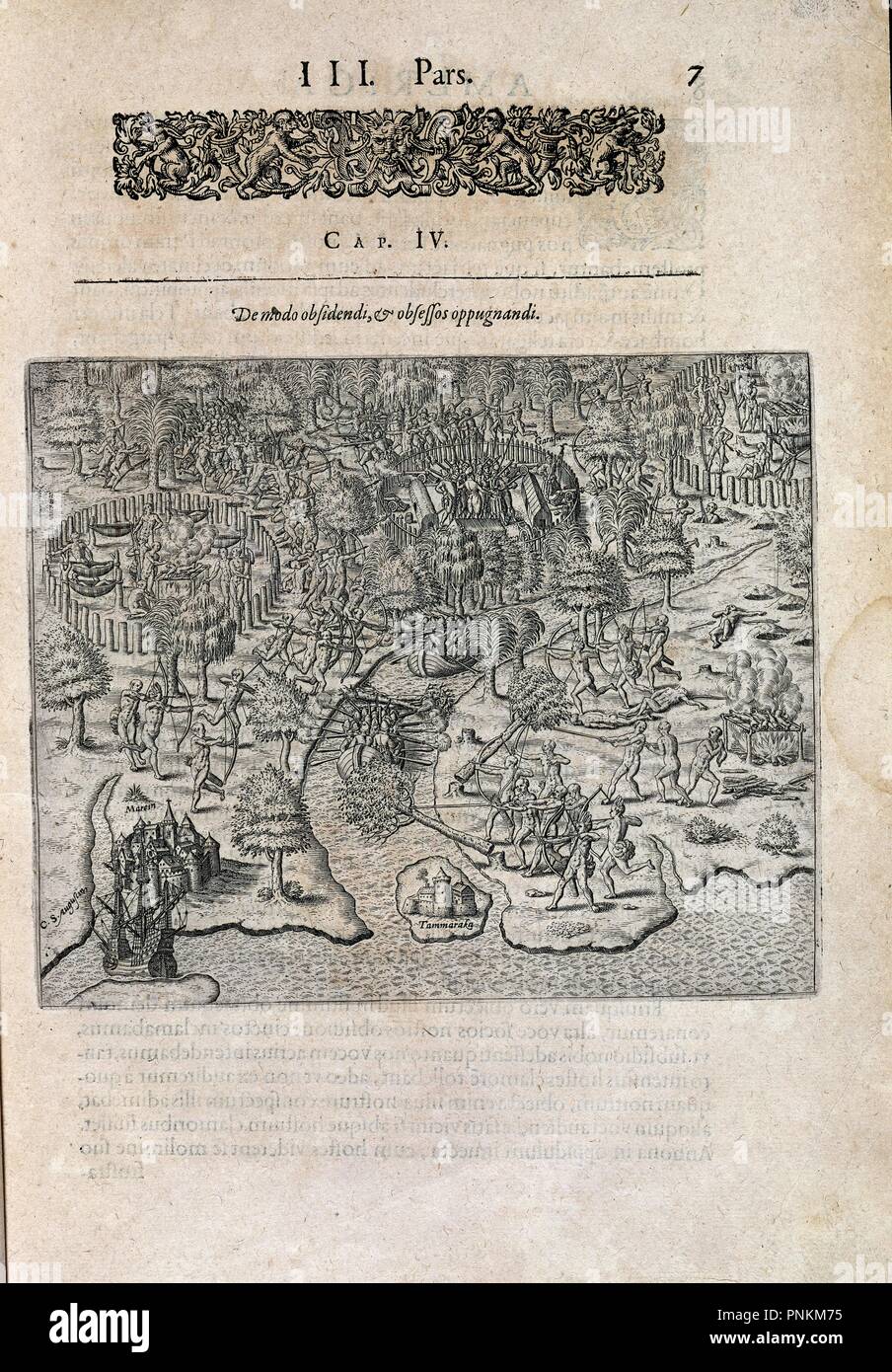 Theodore de bry america hi-res stock photography and images - Alamy