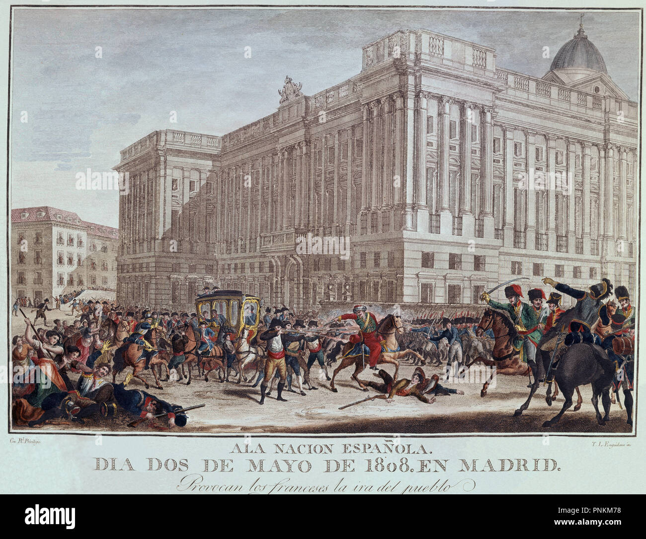 2nd May 1808. The French Causing the People's Anger. 19th century ...