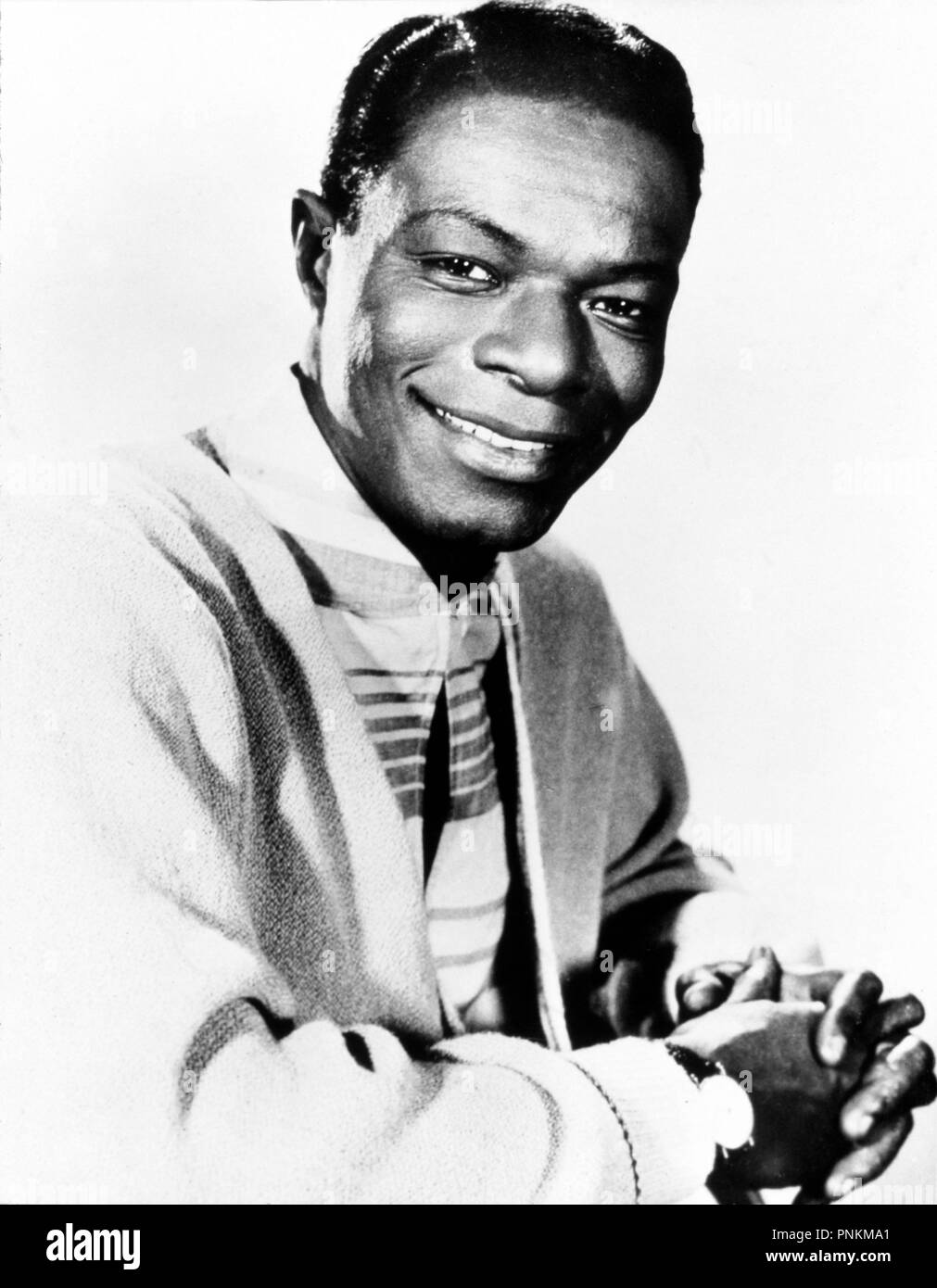 American singer and musician Nat King Cole Stock Photo - Alamy