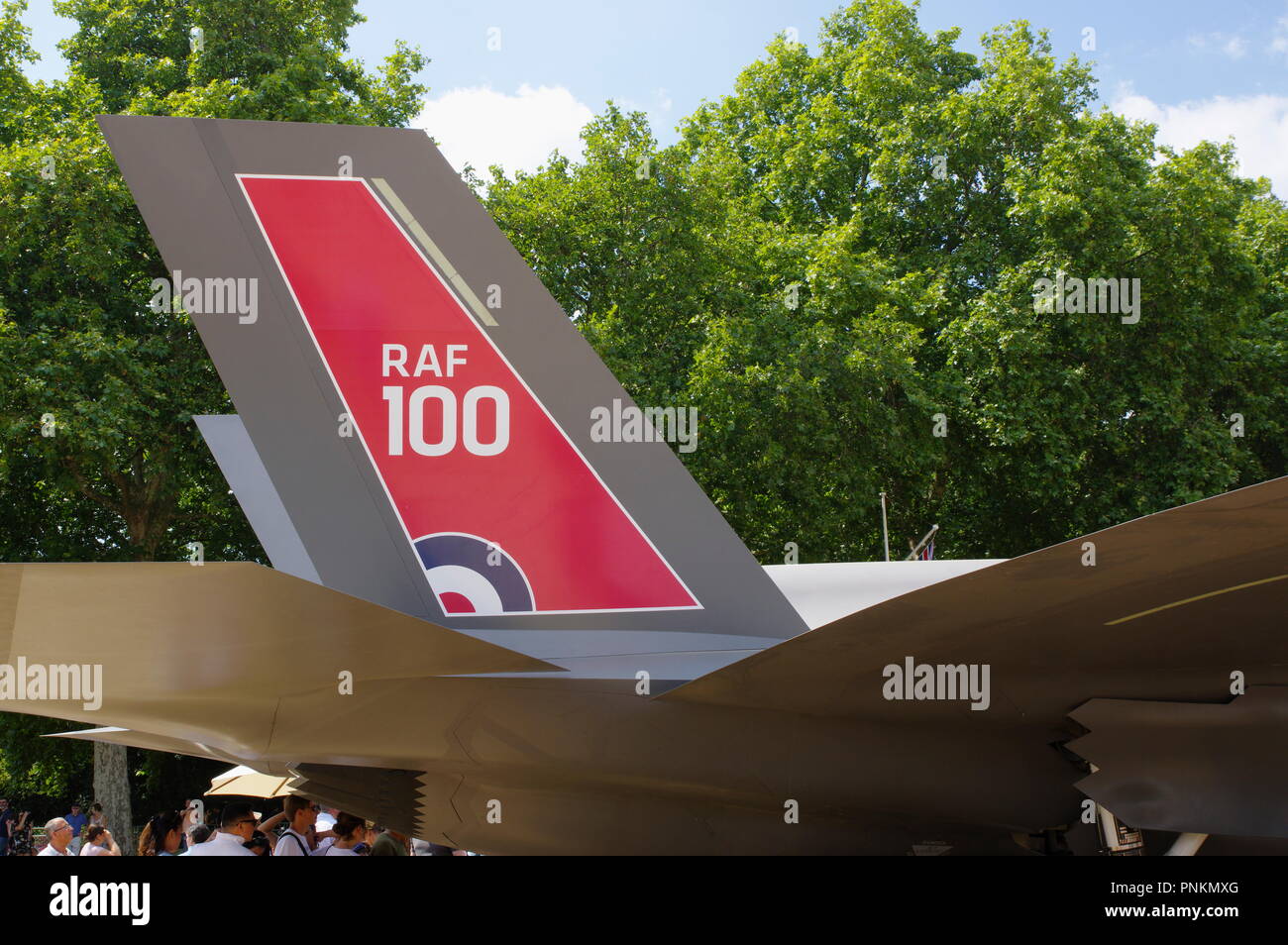 RAF 100 exhibition Horseguards Parade Ground Stock Photo - Alamy
